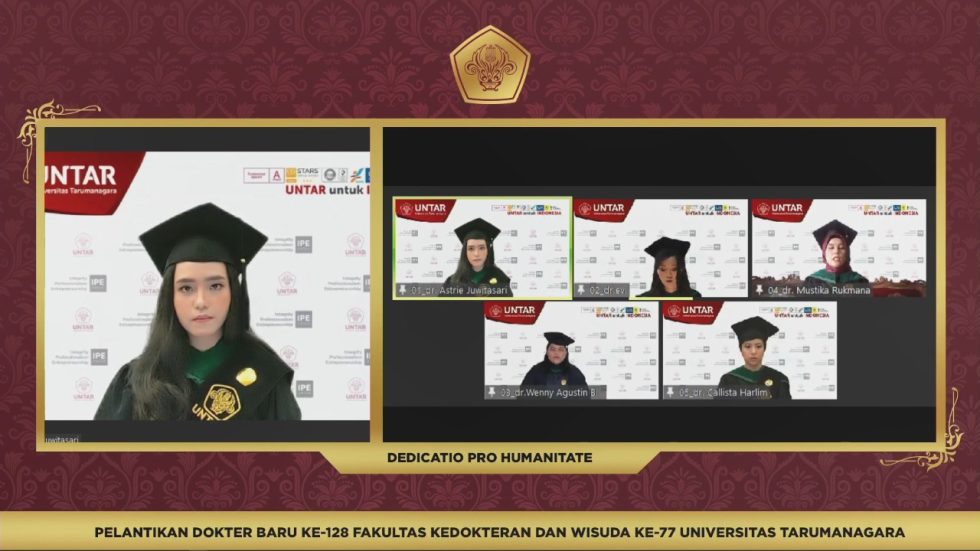 FK Untar Kembali Lantik dan Wisuda Dokter Baru | Universitas Swasta di ...